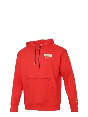 PUMA Yotox Hoodie - Red/white/gold