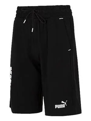 PUMA Power 11 Inch Shorts - Black/white