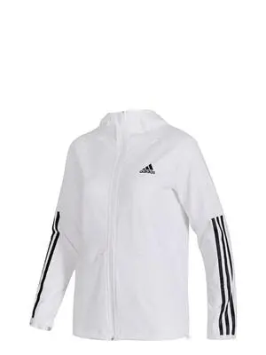 Adidas Training Hooded Jacket - White