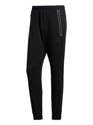 Adidas M Pnt Sj Reg Zipper Casual Sports Pants - Black