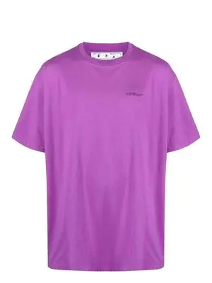Off-White Arrows Crew-neck T-shirt - Purple
