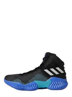 Adidas Pro Bounce 2018 High Top Sneakers - Black/blue