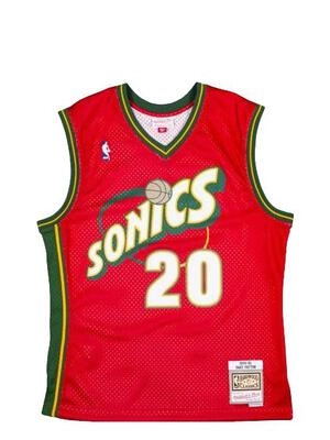 Mitchell & Ness Nba Swingman Gary Payton Seattle Supersonics 1999-00 Jersey - None