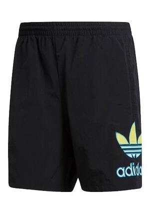 Adidas Originals Large Logo Sports Shorts - Black