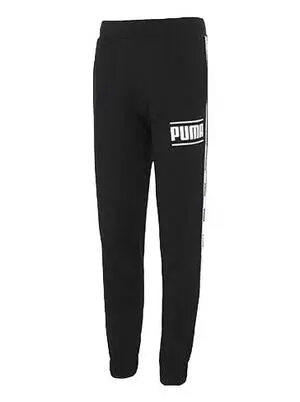 PUMA Ss21 Logo Sports Pants - Black