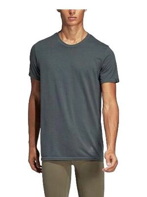 Adidas Adidas Round Neck Short Sleeve Training T-Shirt Green