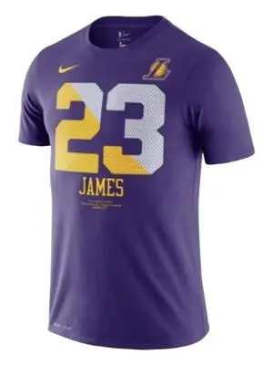 Nike Lakers James Jersey - Purple