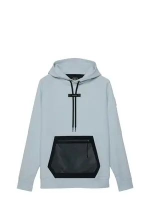 On Hoodie 'arctic - Arctic/black