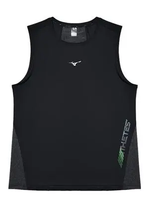 Mizuno Sleeveless Performance Vest - Black/grey/white
