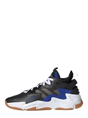 Adidas Neo High-top Lace-up Sneakers - Black/blue