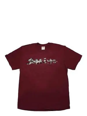 Supreme Fw18 Liquid T-shirt - Red