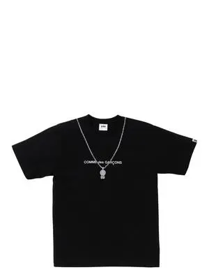A BATHING APE X Comme Des Garcon Osaka Baby Milo Chain #2 T-shirt - Black