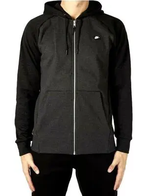Nike Full Zip Hoodie Jacket - Dark Grey
