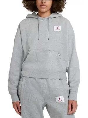 JORDAN Fleece Hoodie - Grey
