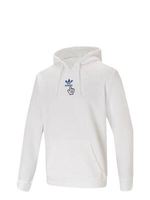 Adidas Originals Shanghai Pullover Hoodie - White