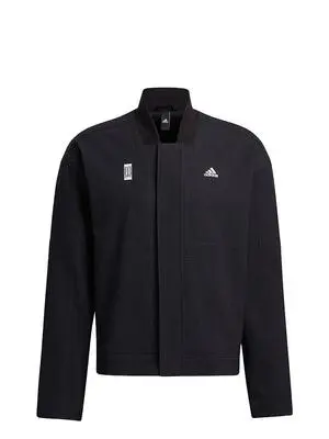 ADIDAS Adidas Series WJ JKT Denim Training Sports Logo Jacket