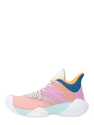 ANTA Basketball Series Sneakers Mid - Pink/white/blue