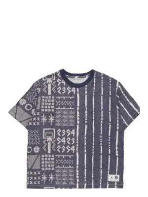 JORDAN Quai 54 Graphic T-shirt 'neutral Indigo - Grey/blue