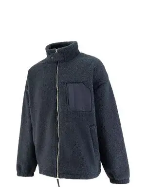 PUMA Mmq Sherpa Fleece Jacket - Navy