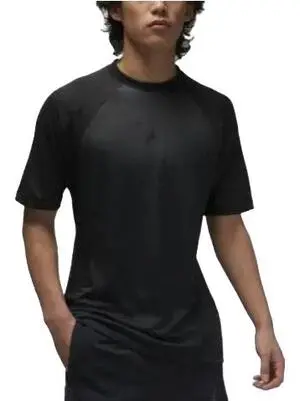 JORDAN Air Dri-fit Sport Short Sleeve Top - Black/black