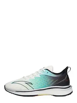 ANTA Mach 1 Athletic Sneakers - Blue/white/black