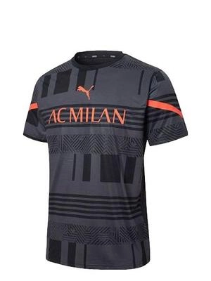 PUMA Ac Milan Prematch Jersey By - Black/red