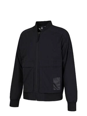 Adidas Pocket Zipper Sports Jacket - Black