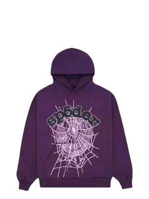 SP5DER Web Hoodie - Purple