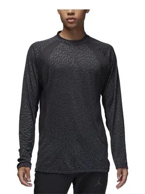 JORDAN Dri-fit Adv Sport Long-sleeve Top - Dark Shadow/black/dark Shadow