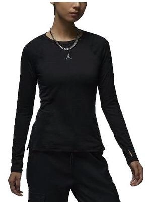 JORDAN Jordan Air Long Sleeve Base Layer Black