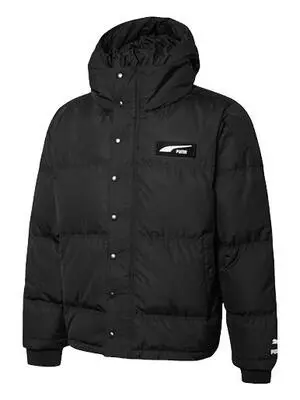 PUMA Hooded Down Jacket - Black