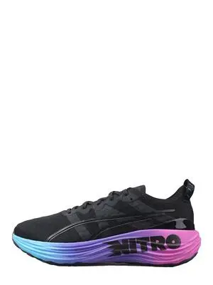 PUMA Foreverrun Nitro Sneakers - Black/luminous Blue/electric Orchid