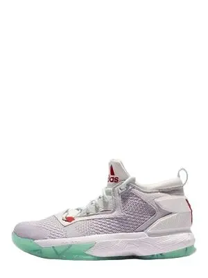 Adidas D Lillard 2 Pk 'carpet' Sneakers - Gray/white/red
