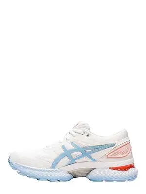 Asics Gel-nimbus 22 Athletic Shoes - White/blue