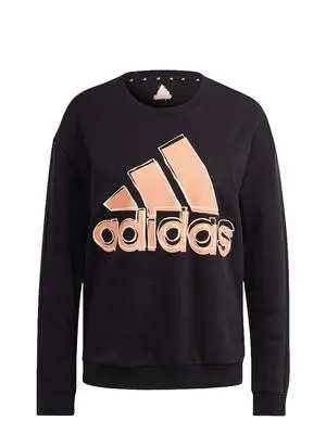 Adidas Big Logo Sweatshirt - Black