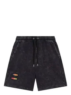 LI-NING X Marvel Graphic Shorts - Washed Black