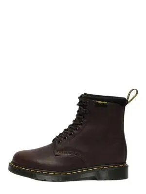 Dr. Martens Dr. Martens Pascal Warmwair Leather Lace Up Boots Dark Brown
