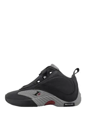 REEBOK Answer Iv High Top Sneakers - Core Black/solid Grey/flash Red