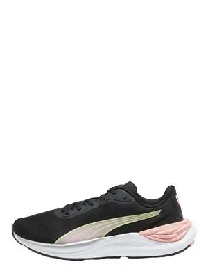 PUMA Electrify Nitro 3 Athletic Sneakers - Black/peach Smoothie/speed Green