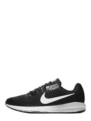 Nike Nike Air Zoom Structure 21 Athletic Sneakers Black/white-wolf Grey-cool Grey