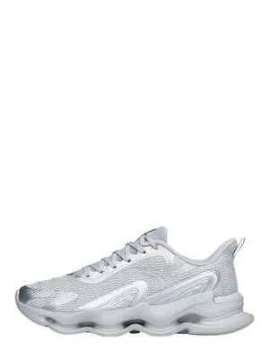 ANTA Silver Grey" Athletic Sneakers - Silver/grey