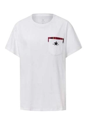CONVERSE Short Sleeve Pocket T-shirt - White