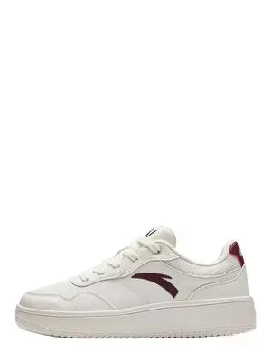 ANTA Skateboarding Series Sneakers - White/red