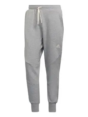Adidas Solid Color Loose Casual Breathable Sports Pants/trousers/joggers Gray - Default Color