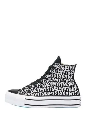 CONVERSE Chuck Taylor All Star Platform High 'my Story - Black