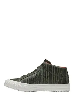 CONVERSE One Star Mid Top Sneakers - Green