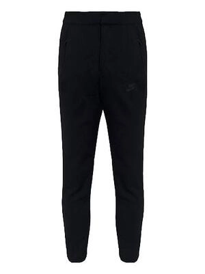 Nike Athleisure Casual Sports Cropped Pants - Black
