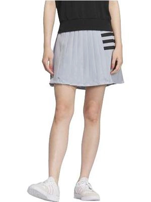 Adidas Neo Pleated Skirt - Grey/black