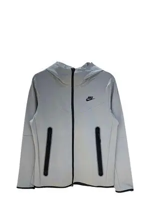 Nike Hooded Breathable Windproof Jacket - Silver