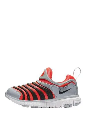 Nike Dynamo Free Marathon Running Shoes - Grey/red